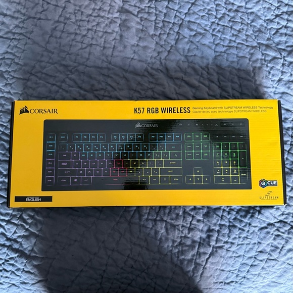 Corsair | Video Games & Consoles | New Corsair K57 Rgb Wireless Gaming Keyboard Black | Poshmark